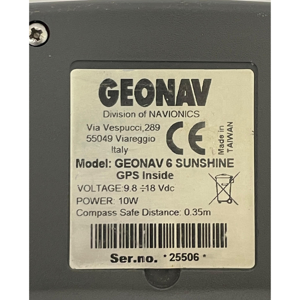 GEONAV 6 SUNSHINE MARINE CHARTPLOTTER GPS INSIDE 10W – We Sell Stocks