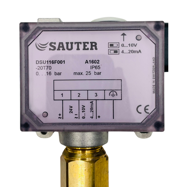 SAUTER DSU116F001 Pressure Transmitter – We Sell Stocks