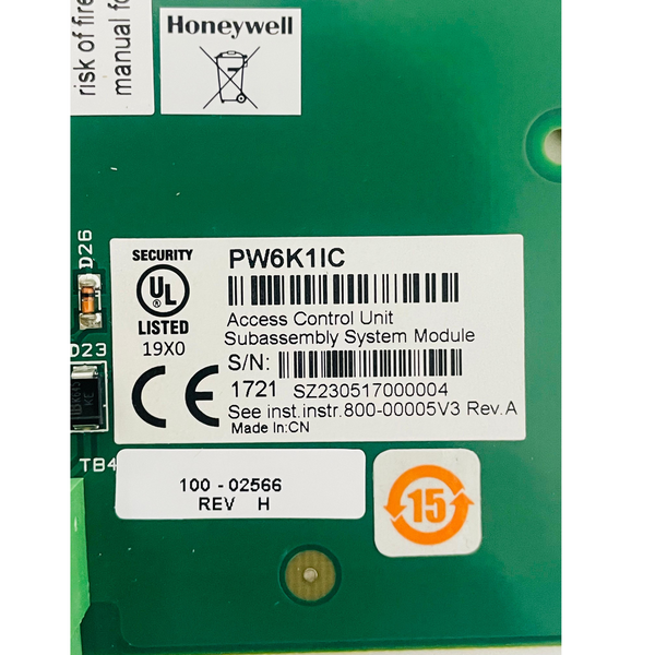 HONEYWELL PW6K1IC Access Control Module – We Sell Stocks