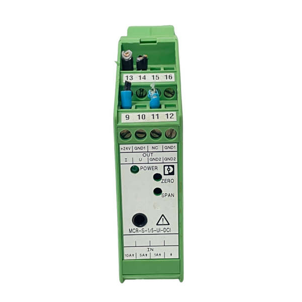 PHOENIX CONTACT MCR-S-1/5-UI-DCI Current Transmitter 2814634 – We Sell ...