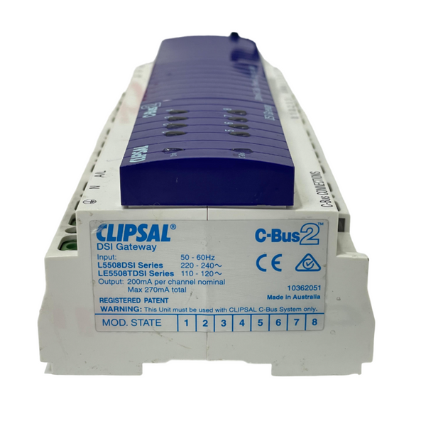 CLIPSAL C-BUS2 L5508DSI DSI Gateway Module LE5508TDSI – We Sell Stocks