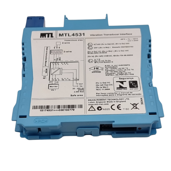 MTL MTL4531 Vibration Transducer Interface – We Sell Stocks