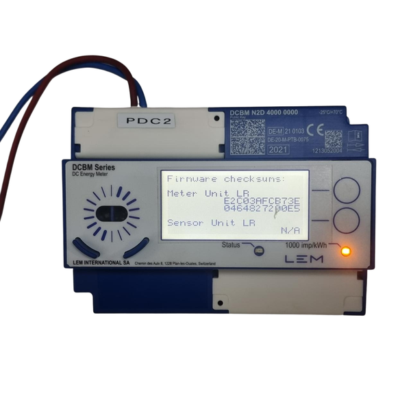 LEM DCBM N2D 4000 0000 DC Energy Meter – We Sell Stocks