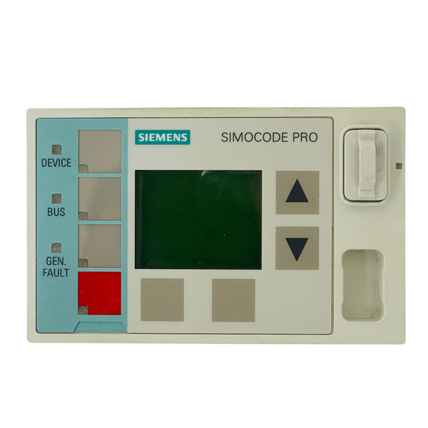 SIEMENS SIMOCODE PRO 3UF7210-1AA00-0 Operator Unit – We Sell Stocks
