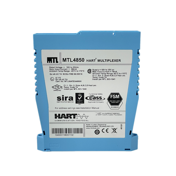 MTL MTL4850 Hart Multiplexer – We Sell Stocks
