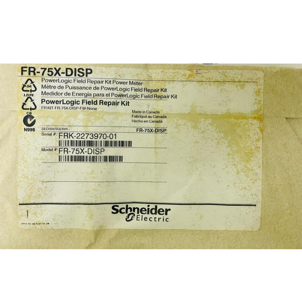 SCHNEIDER ELECTRIC FR-75X-DISP Field Repair Kit – We Sell Stocks