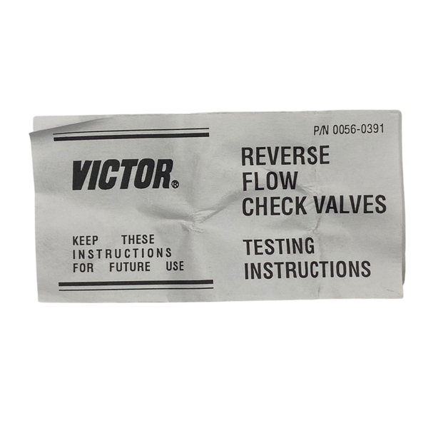 VICTOR 0690-0032 Check Valve CTO CHECK – We Sell Stocks