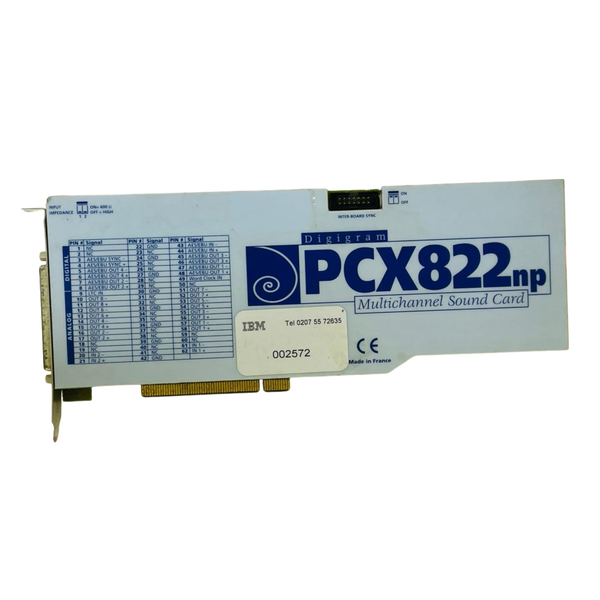 DIGIGRAM PCX822NP Multichannel Sound Card – We Sell Stocks