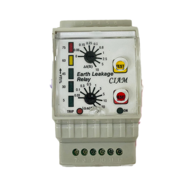 CIAM Earth Leakage Relay 90–270V AC/DC 50/60Hz – We Sell Stocks