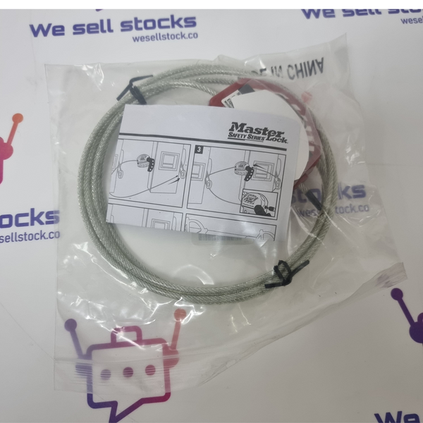 MASTER LOCK S806 Adjustable Cable Lockout – We Sell Stocks