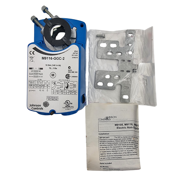 JOHNSON CONTROLS M9116-GGC-2 Damper Actuator – We Sell Stocks