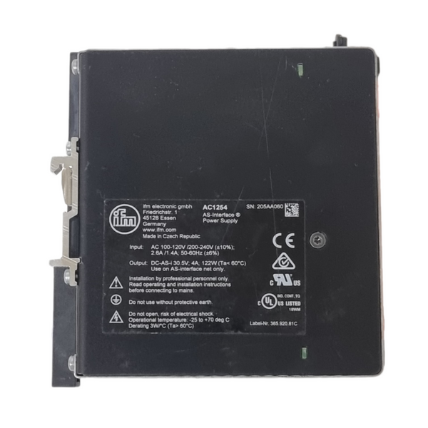 IFM AC1254 AS-I Power Supply – We Sell Stocks