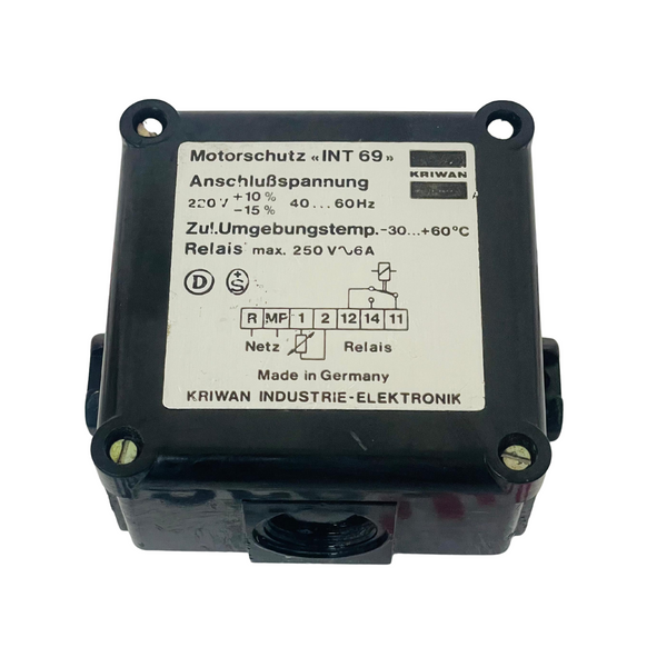 KRIWAN INT69 Motor Protection Relay – We Sell Stocks