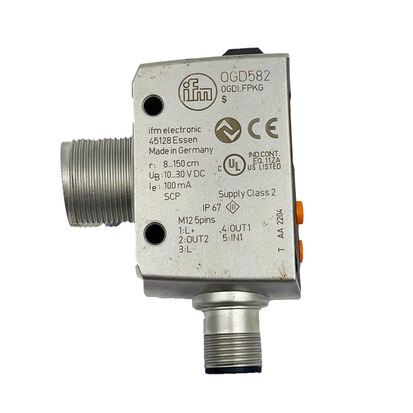 IFM OGD582 Photoelectric Distance Sensor – We Sell Stocks