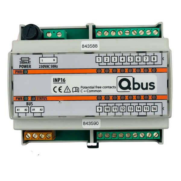 Qbus INP16 Input Module 230V AC – We Sell Stocks