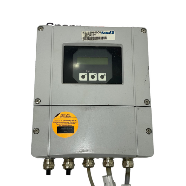 ENDRESS+HAUSER PROMAG 50 FLOW METER 20-55VAC/16-62VDC 15VA/W 50-60HZ ...