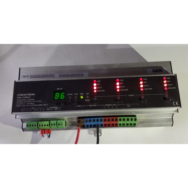 CRESTRON DIN-1DIMU4 Universal Dimmer Module 6501748 – We Sell Stocks