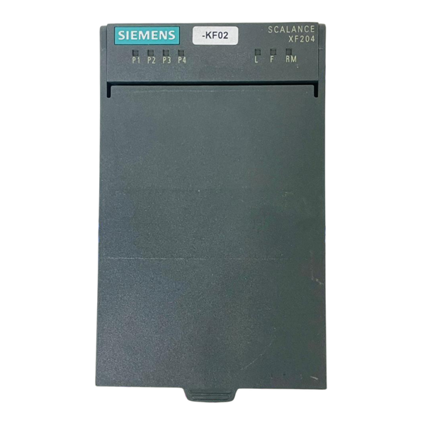 SIEMENS SCALANCE XF204 Ethernet Switch 6GK5204-0BA00-2AF2 – We Sell Stocks
