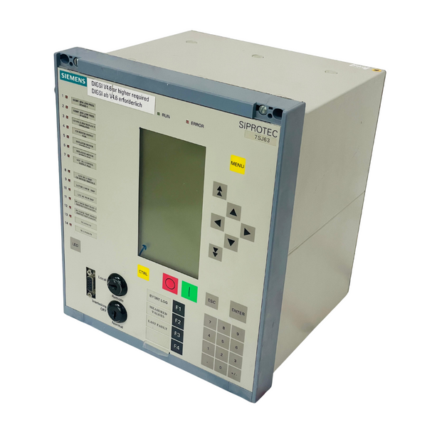 SIEMENS SIPROTEC 7SJ63 Overload Protection Relay 7SJ6321-4EB62-3FE2/EE ...