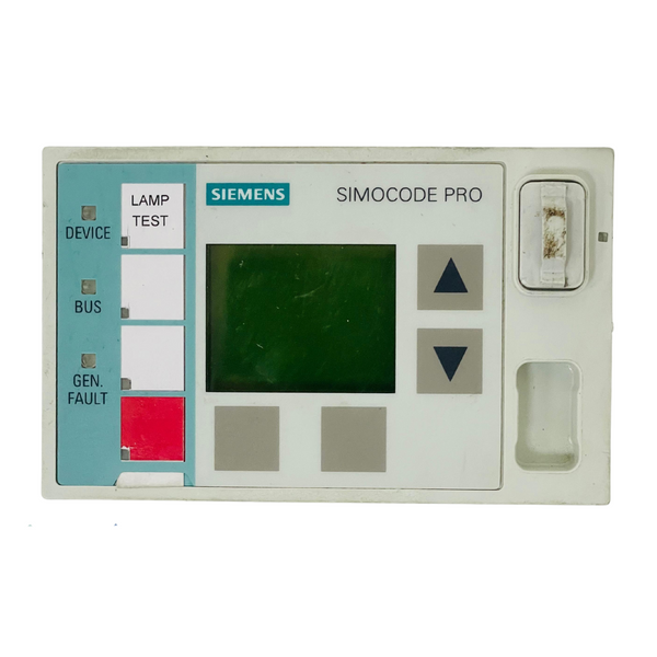 SIEMENS SIMOCODE PRO 3UF7210-1AA00-0 Operator Unit (Used) – We Sell Stocks