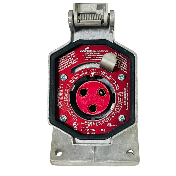 COOPER CROUSE HINDS CPS152R Circuit Breaking Receptacle – We Sell Stocks