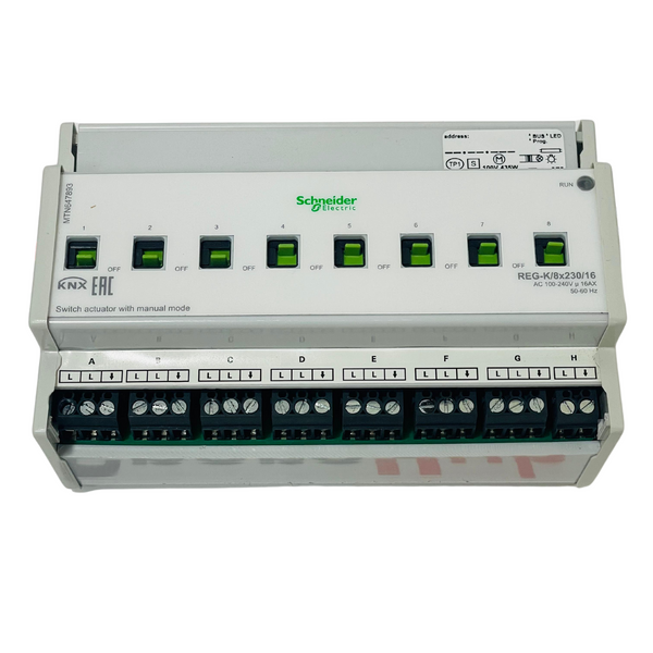 SCHNEIDER ELECTRIC REG-K/8X230/16 Switch Actuator MTN647895 – We Sell ...
