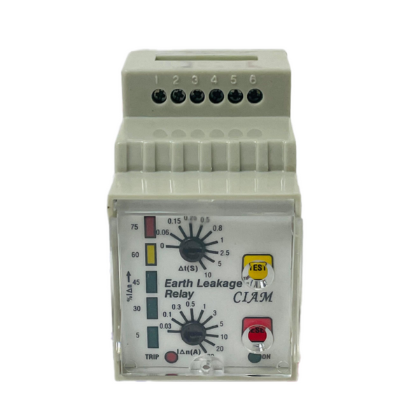 CIAM Earth Leakage Relay 90–270V AC/DC 50/60Hz – We Sell Stocks