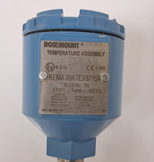 ROSEMOUNT KEMA 99ATEX8715X TEMPERATURE ASSEMBLY – We Sell Stocks