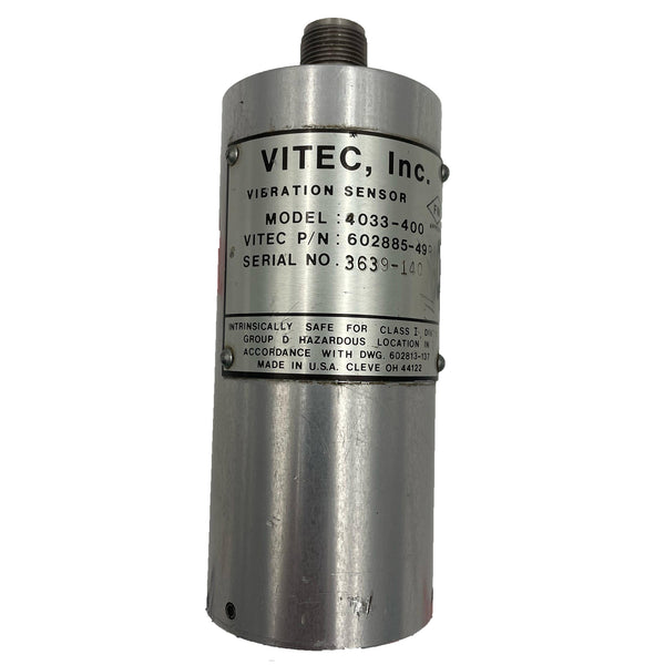Vitec 602885-49 vibration sensor 4033-400 – We Sell Stocks