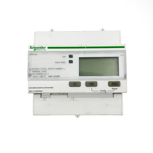 Schneider Electric IEM3100 Three Phase Energy Meter A9MEM3100 – We Sell ...